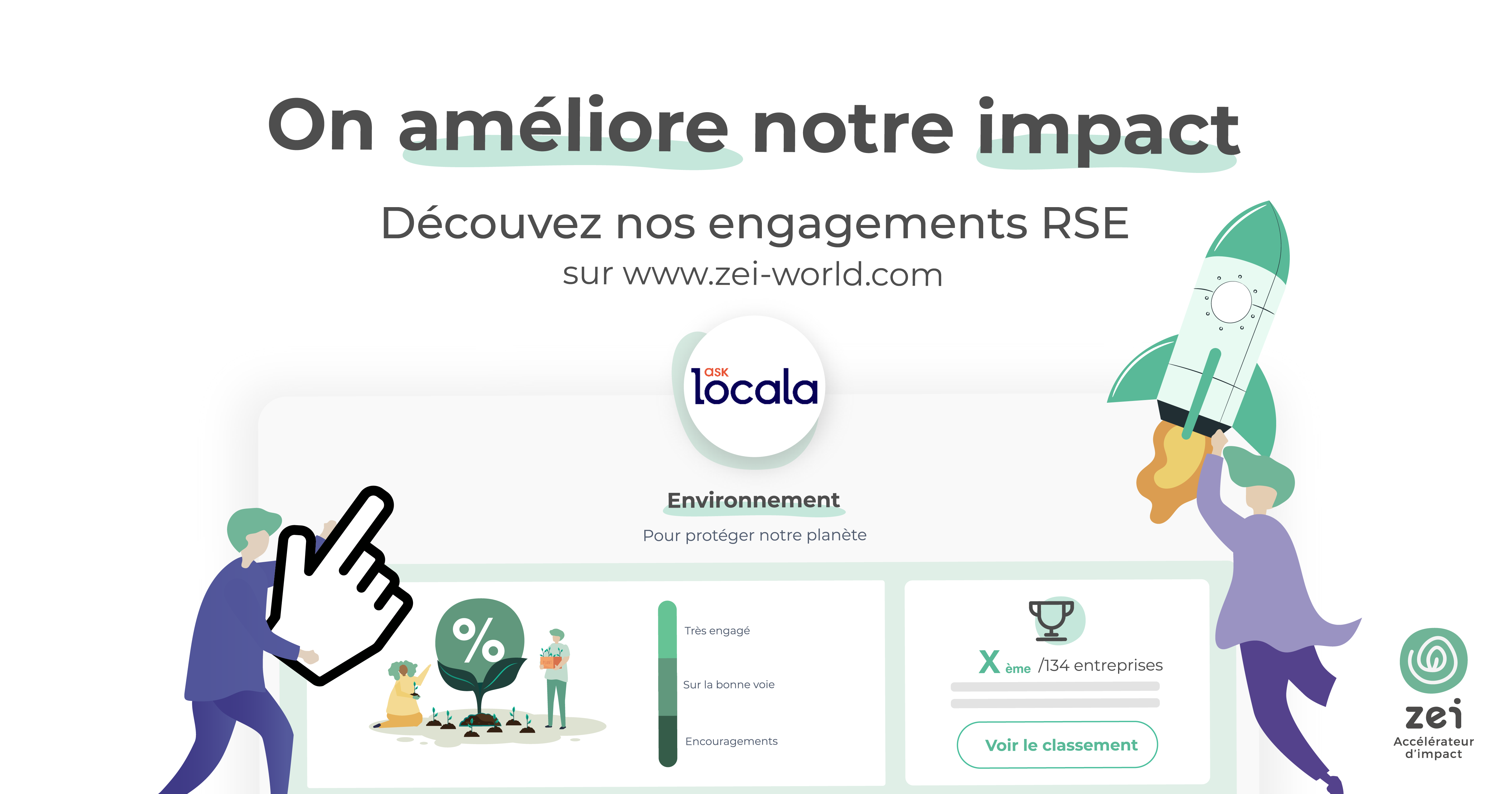 Ask Locala - découvrez leur profil RSE - Zei